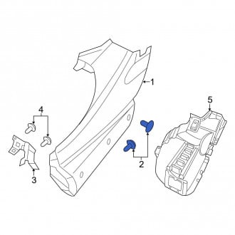 Ram ProMaster OEM Fenders - Factory Front & Rear Fenders | CARiD