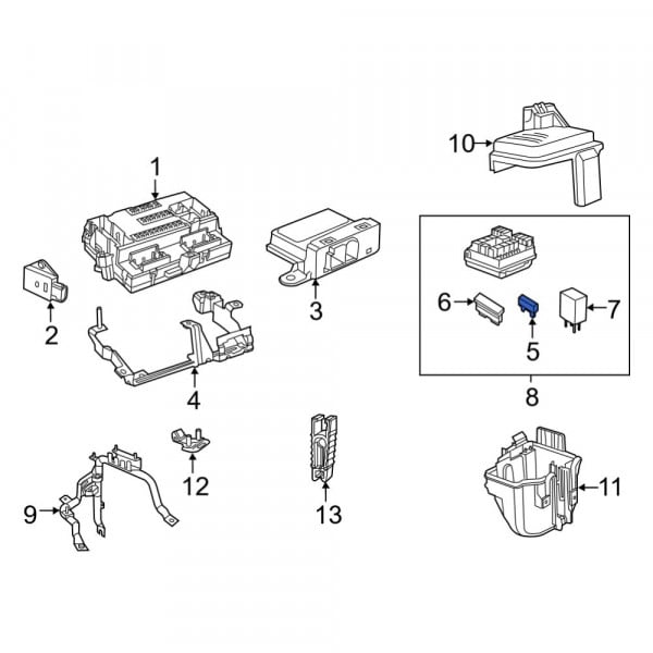 Ram OE 68094331AA - Multi-Purpose Fuse