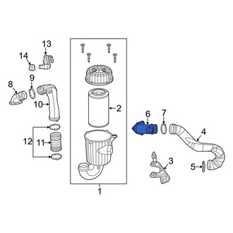 Ram ProMaster OEM Air Intake Parts - Filters, Manifolds | CARiD
