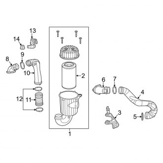 2017 Ram ProMaster OEM Air Intake Parts - Filters | CARiD