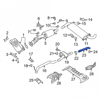 Ram ProMaster OEM Exhaust Parts - Systems, Tips, Pipes | CARiD