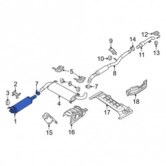 Ram ProMaster OEM Exhaust Parts - Systems, Tips, Pipes | CARiD