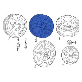 Ram ProMaster OEM Wheels - Original Steel & Alloy Wheels | CARiD