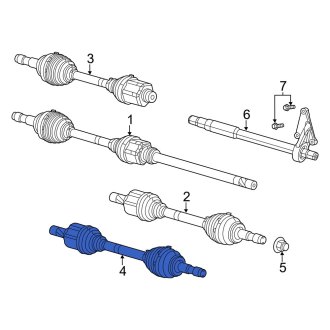 Ram ProMaster OEM Driveline & Axle Parts - Hubs, CV-Joints | CARiD