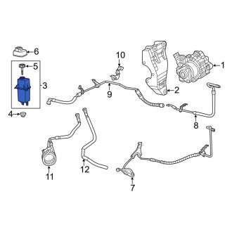 Ram ProMaster Power Steering Reservoirs | Caps, Dipsticks — CARiD.com