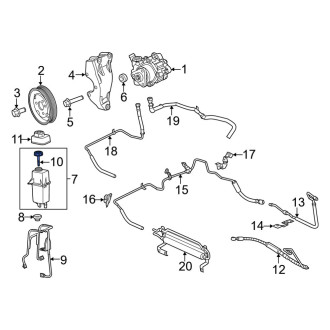 Ram ProMaster Power Steering Reservoirs - Caps, Seals | CARiD