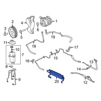 Ram ProMaster Power Steering Cooling | Coolers, Lines — CARiD.com