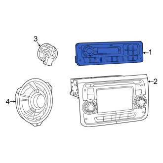 Ram ProMaster OE Stereo Repair Parts — CARiD.com