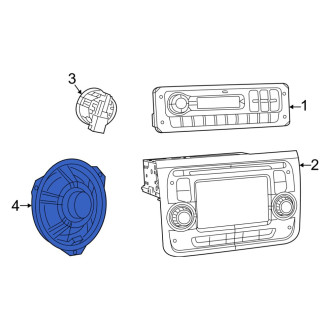 Ram ProMaster OEM Audio & Electronics | Speakers, Stereos — CARiD.com