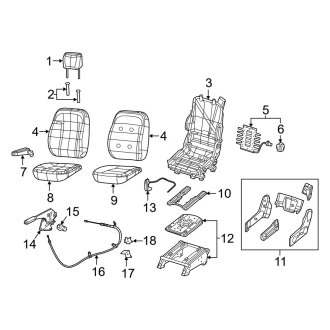 2017 Ram ProMaster Ram OEM Seats - Racing, Sport | CARiD