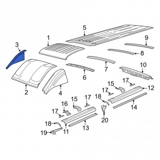 Ram ProMaster Roof Panels | CARiD