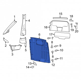 Ram ProMaster Rear Body Panels & Bed Sections — CARiD.com