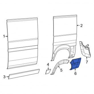 Ram ProMaster Rocker Panels | CARiD
