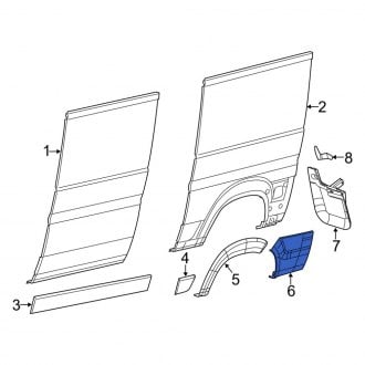 Ram ProMaster Replacement Rocker Panels – CARiD.com