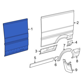 Ram ProMaster OEM Quarter Panels & Parts | Rear & Front — CARiD.com