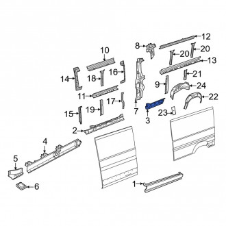 Ram ProMaster Replacement Rocker Panels | CARiD