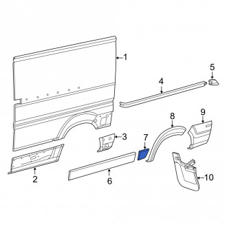 Ram ProMaster Door Moldings | Side, Edge, Belt – CARiD.com