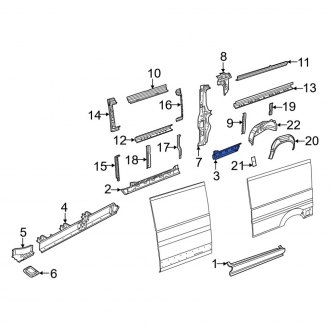 Ram ProMaster Replacement Rocker Panels – CARiD.com