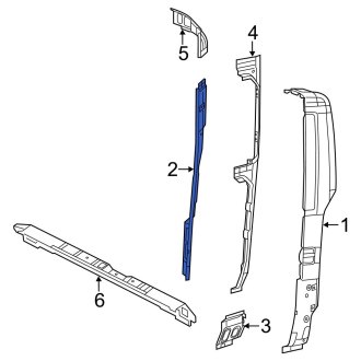Ram ProMaster OEM Quarter Panels & Parts | Rear & Front — CARiD.com