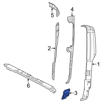 Ram ProMaster OEM Quarter Panels & Parts | Rear & Front — CARiD.com
