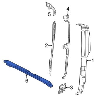 Ram ProMaster Rear Body Panels & Bed Sections | CARiD
