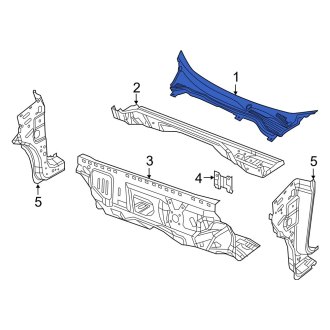 2020 Ram ProMaster City Cowl Panels & Parts - Vent Grills | CARiD