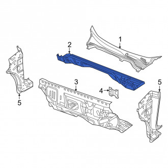 Ram ProMaster City Cowl Panels & Parts | Vent Grills — CARiD.com
