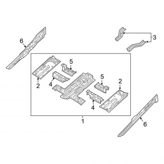 2021 Ram ProMaster City OEM Rocker Panels & Floors | CARiD