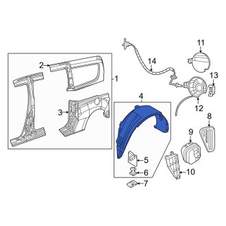 Ram ProMaster City Fuel Doors & Parts — CARiD.com