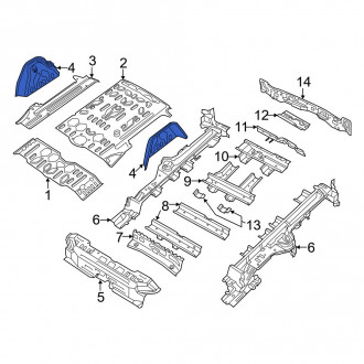 Ram ProMaster City Inner Fenders | Wells, Liners, Shields — CARiD.com