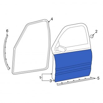 Dodge Ram Replacement Door Shells & Skins — CARiD.com
