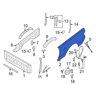 Ram 1500 OEM Quarter Panels & Parts | Rear & Front — CARiD.com