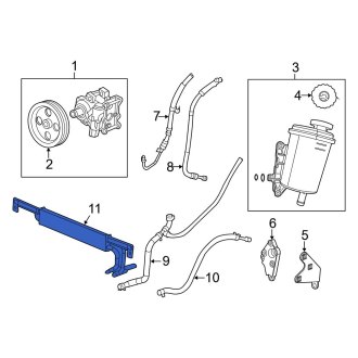 Power Steering Cooling | Coolers, Lines & Brackets — CARiD.com