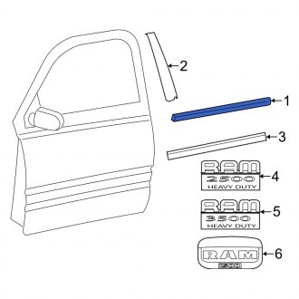 Ram 1500 Replacement Window Seals | CARiD