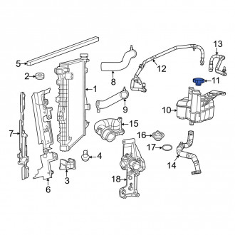 Ram 2500 Coolant Overflow Tanks — CARiD.com