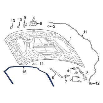 Ram 2500 Hood Weatherstripping Seals | CARiD