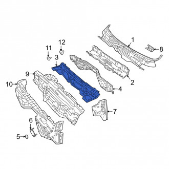 Dodge Ram Cowl Panels & Parts | Vent Grills — CARiD.com
