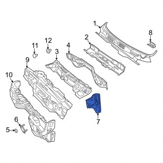 Ram 2500 Cowl Panels & Parts | Vent Grills — CARiD.com