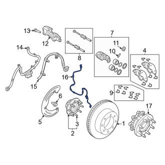 Dodge Ram OEM Brake Parts | Pads, Bleeders, Rotors — CARiD.com