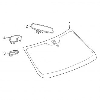 2021 Dodge Ram OEM Glass - Windshields, Door Glass | CARiD