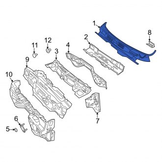 Dodge Ram Cowl Panels & Parts - Vent Grills | CARiD