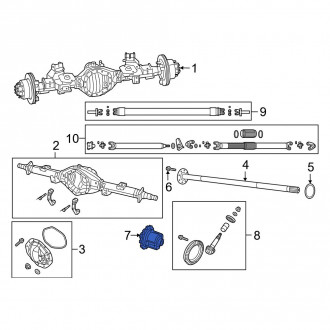 Dodge Ram OEM Driveline & Axle Parts | Hubs, CV-Joints — CARiD.com