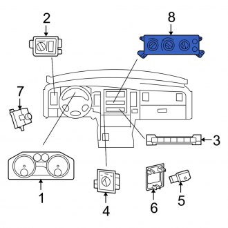 Dodge Ram OEM A/C & Heating Parts | Systems, Compressors — CARiD.com