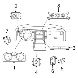 2011 Dodge Ram OEM Electrical Parts - Sensors, Switches | CARiD