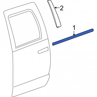 Dodge Ram Replacement Window Seals — CARID.com