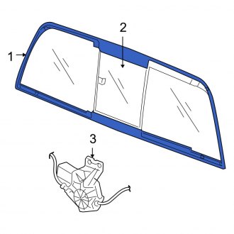 Ram 1500 Rear Window Glass | Back Windshields — CARiD.com