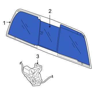 Ram 2500 Rear Window Glass | Back Windshields — CARiD.com