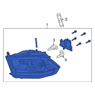 Dodge Ram OEM Headlights | Projector, LED, HID, Halo — CARiD.com