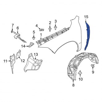 Ram 2500 Fender Support Braces & Hardware — CARiD.com