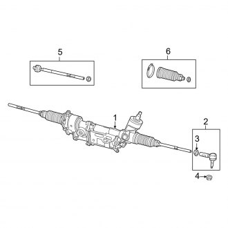 2013 Ram 1500 Replacement Steering Rack & Pinion – CARiD.com